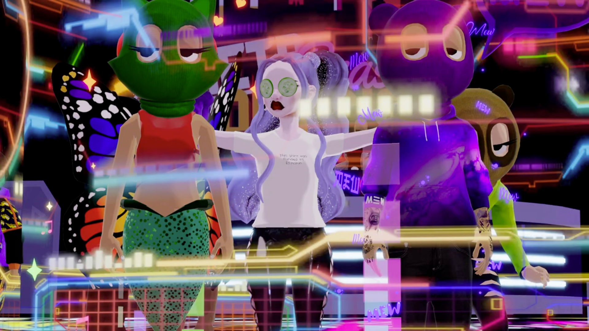 Meta Beast Roaming Party—Virtual Rave in Decentraland